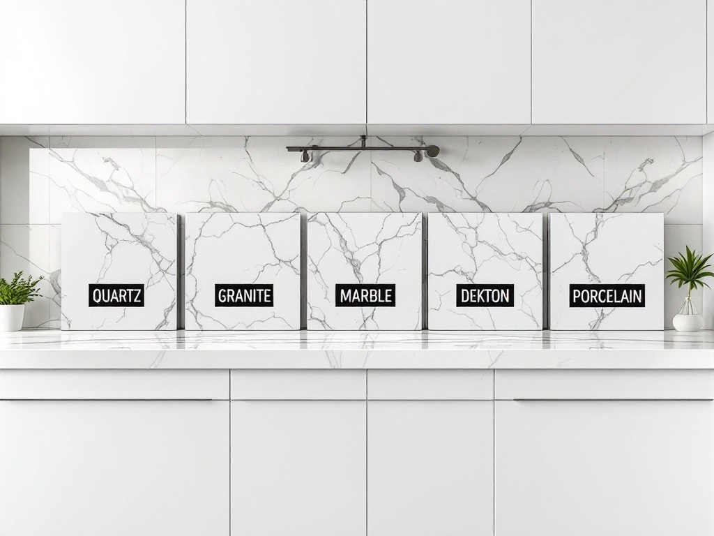 Comprehensive guide to kitchen worktop materials 2025